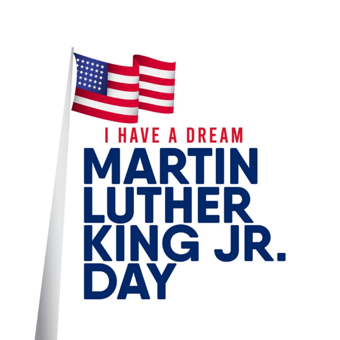 Martin Luther King Jr MLK day template design | PosterMyWall