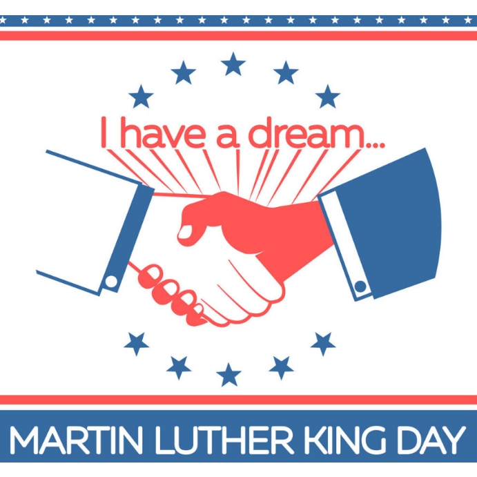 Martin Luther King Jr MLK day template design | PosterMyWall