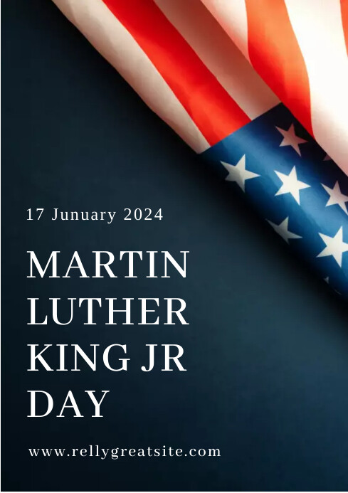 Martin Luther King Jr. Day Template | PosterMyWall