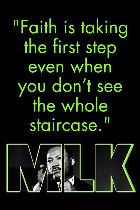Martin Luther King Jr. MLK Day Template | PosterMyWall