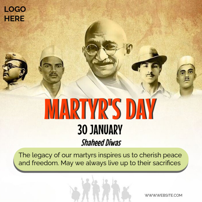 Martyr's Template | PosterMyWall