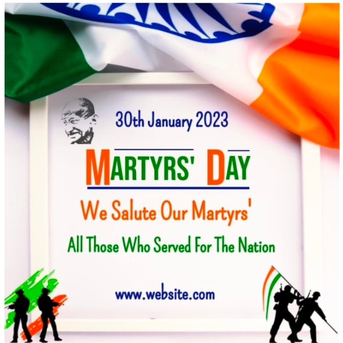 Martyrs Day Template | PosterMyWall
