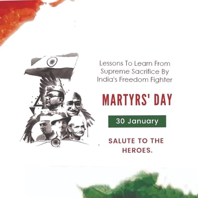 Martyrs Day Template | PosterMyWall