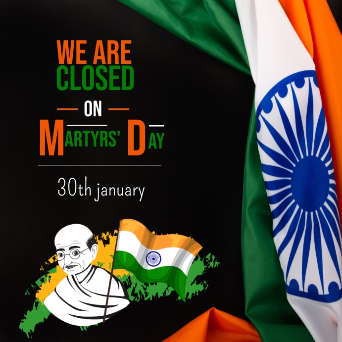 Copy of martyrs day Instagram post (1) | PosterMyWall