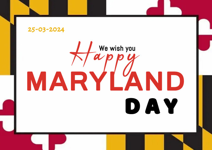 Maryland day Template | PosterMyWall