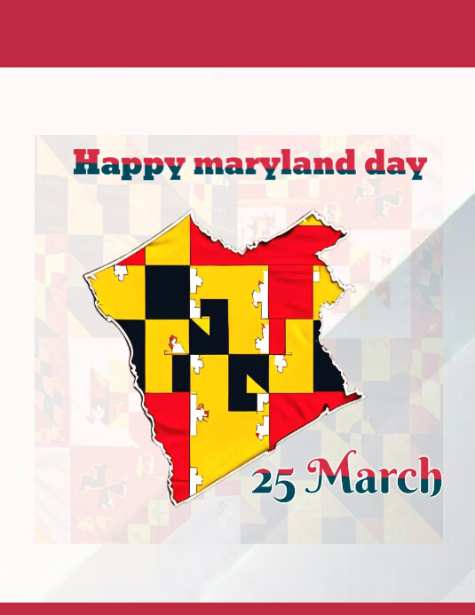 Maryland day Template | PosterMyWall