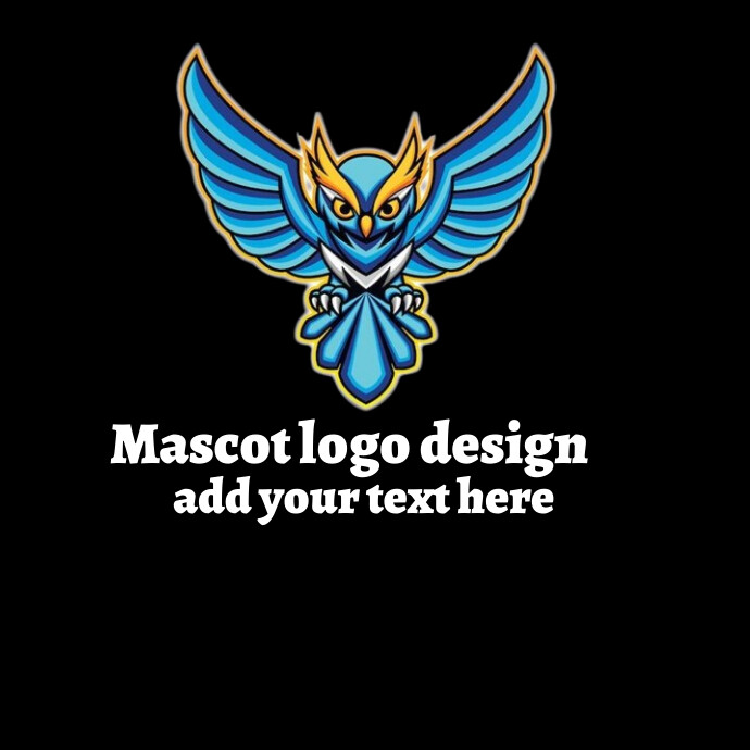 mascot logo Templat | PosterMyWall