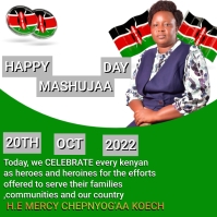 Mashujaa Day Template | PosterMyWall