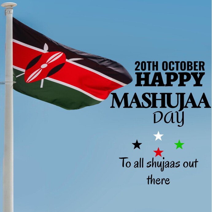 MASHUJAA DAY Template | PosterMyWall