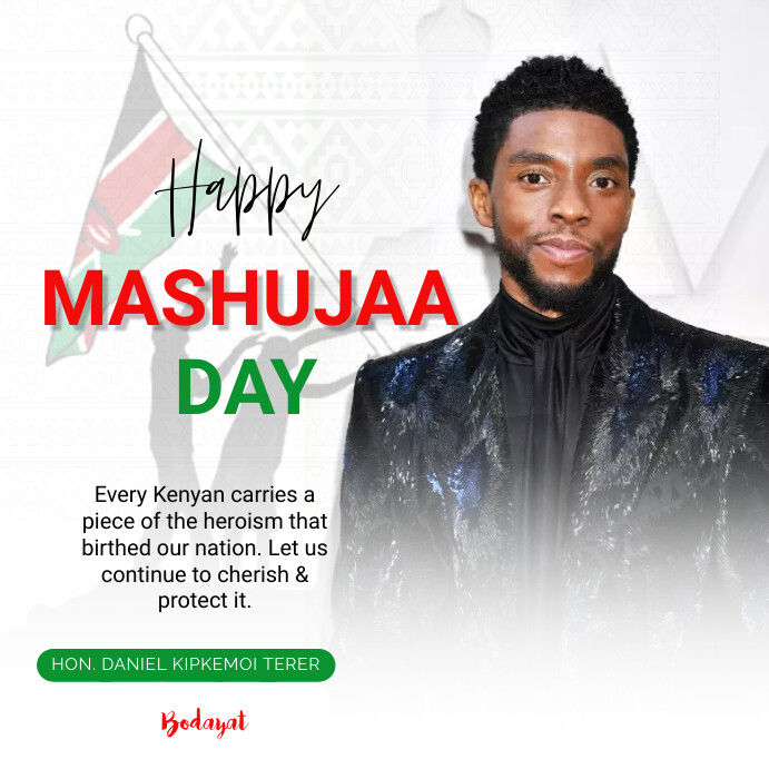 Copy of MASHUJAA DAY | PosterMyWall