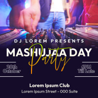 Mashujaa day party poster template | PosterMyWall