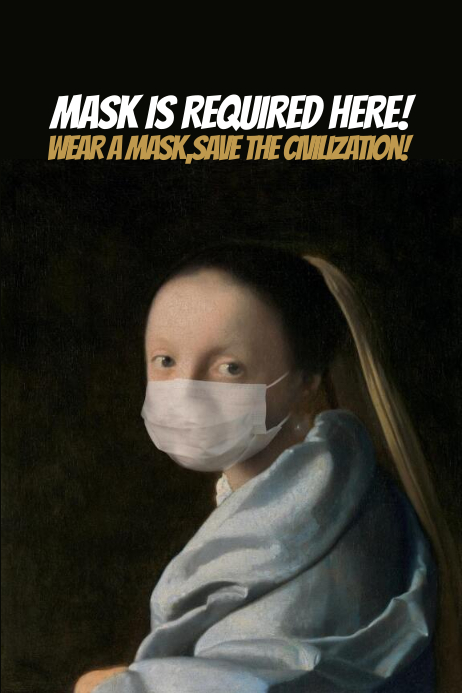 MASK, PLEASE! Template | PosterMyWall