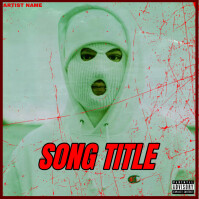 Mask album Cover Design Template | PosterMyWall