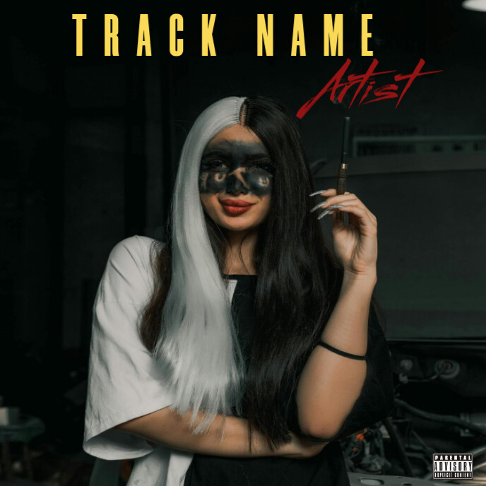 Copy of Mask girl mixtape album cover | PosterMyWall