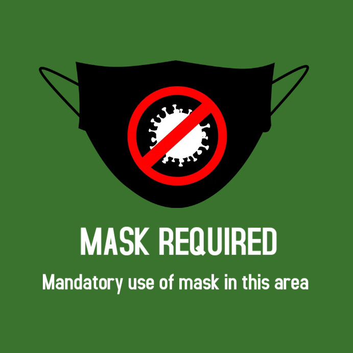 Mask Required flyer Template | PosterMyWall