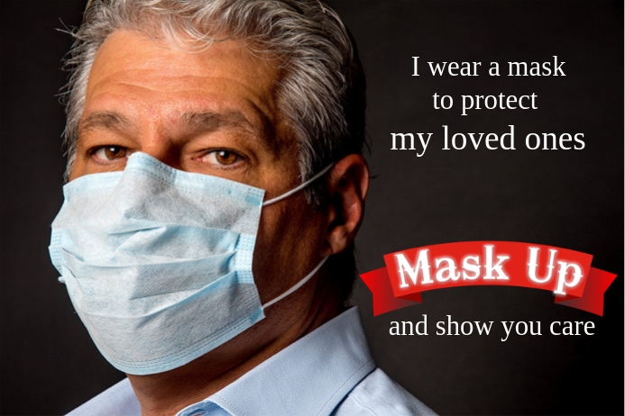 mask up Template | PosterMyWall