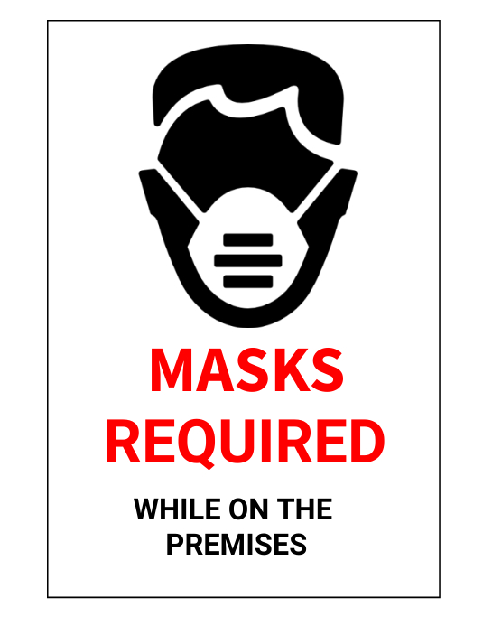 masks required Template | PosterMyWall