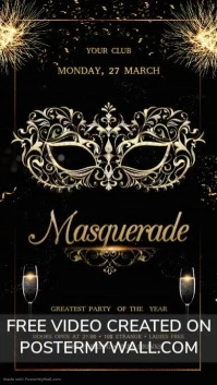 Masquerade Template | PosterMyWall