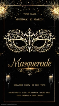 Masquerade Template | PosterMyWall