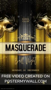Masquerade Template | PosterMyWall