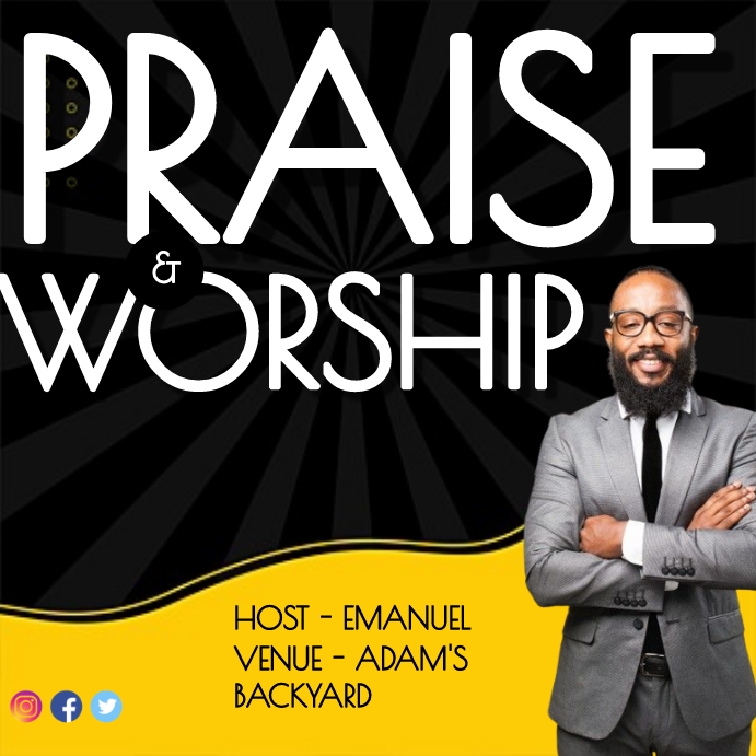 mass post Template | PosterMyWall