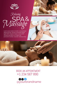 massage and spa banner Template | PosterMyWall