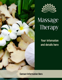 Massage Therapy Flyer Template | PosterMyWall