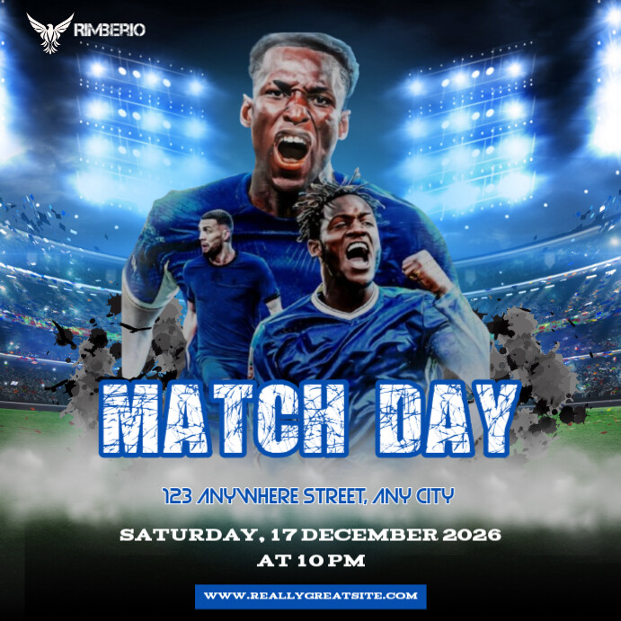 Copy of Match Day | PosterMyWall