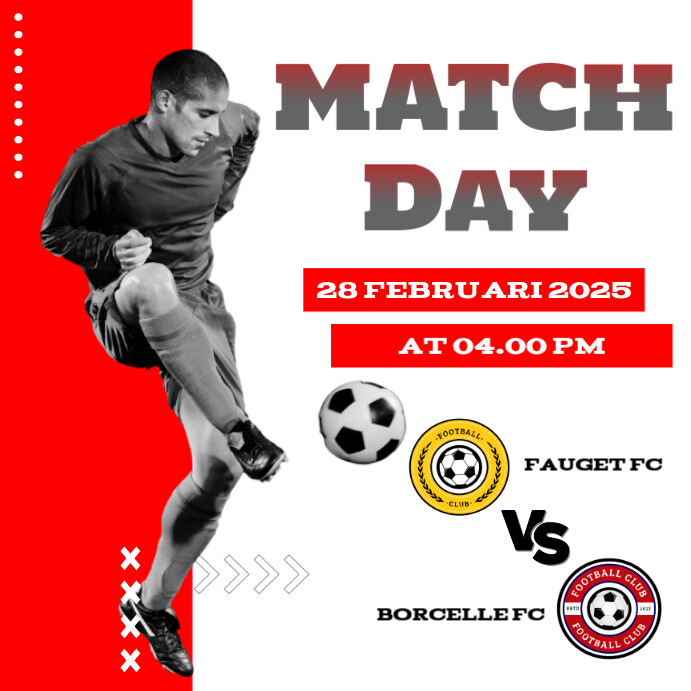 Copy of Match Day | PosterMyWall