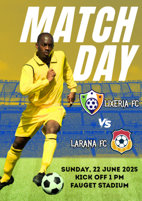 Match Day Template | PosterMyWall