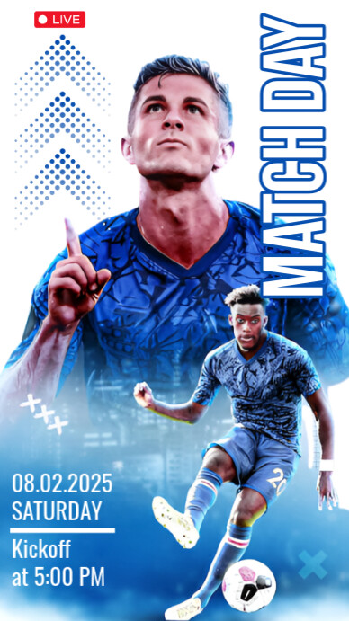 Match Day Template | PosterMyWall