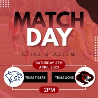 Football Match Day Template | PosterMyWall