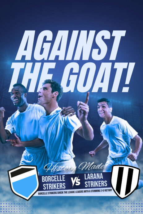 Match day Template | PosterMyWall