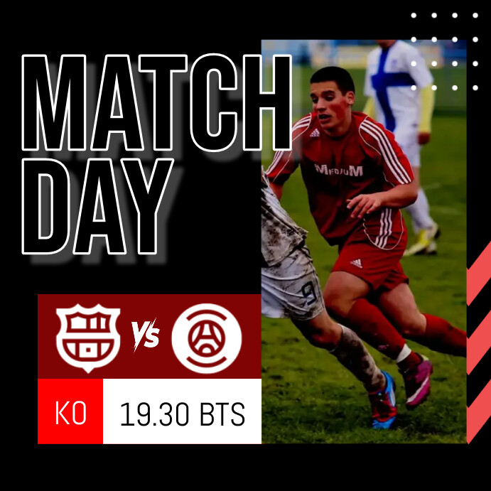 Match Day Template | PosterMyWall