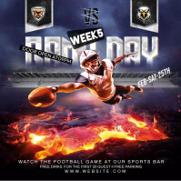 Game Day soccer poster Template | PosterMyWall