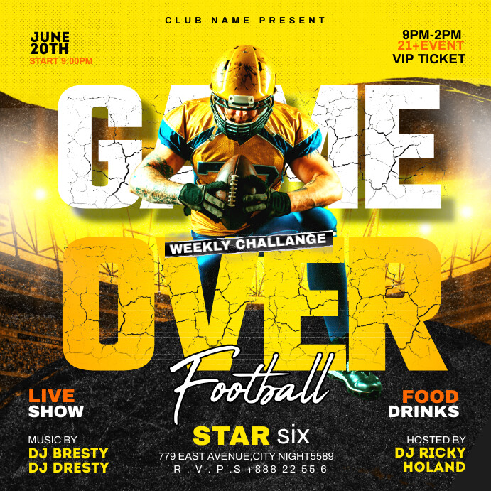 Copy of Match Day Poster | PosterMyWall