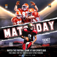 Match day poster Template | PosterMyWall