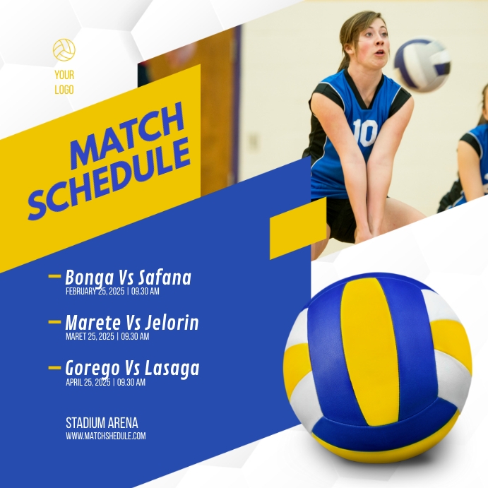 Copy of Match Schedule | PosterMyWall