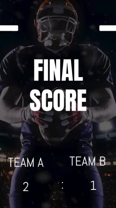 Match Score Board Template | PosterMyWall