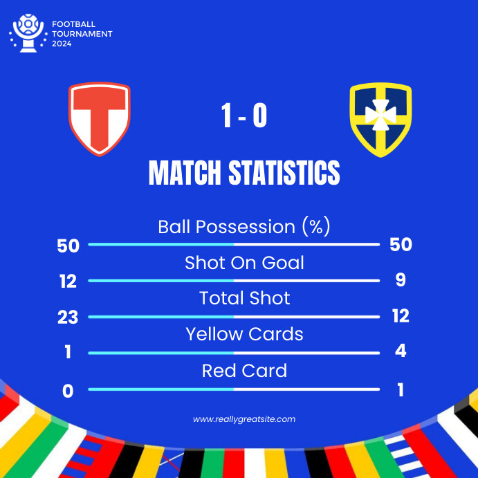 Match Statistics Template | PosterMyWall