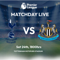 matchday live Template | PosterMyWall