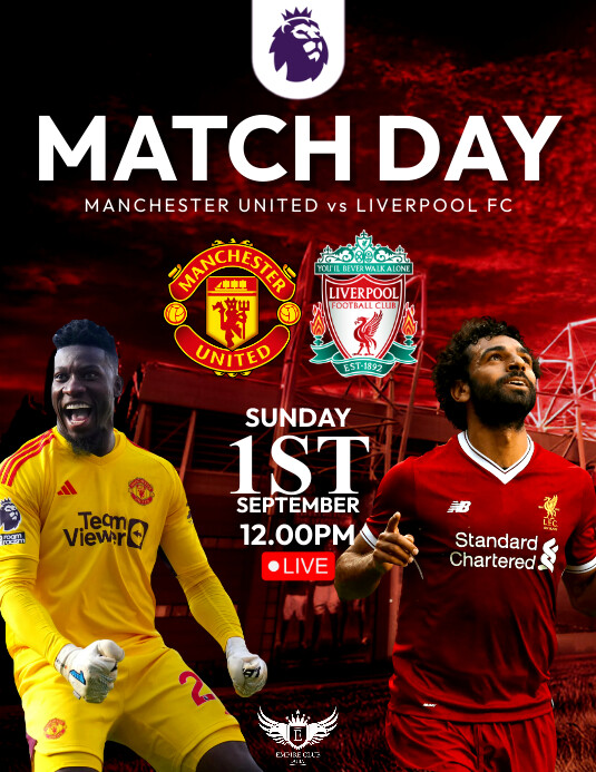 Copy of Matchday Live stream soccer flyer | PosterMyWall