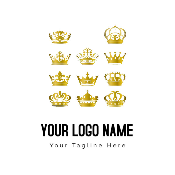 Material Crown Logo Template | PosterMyWall