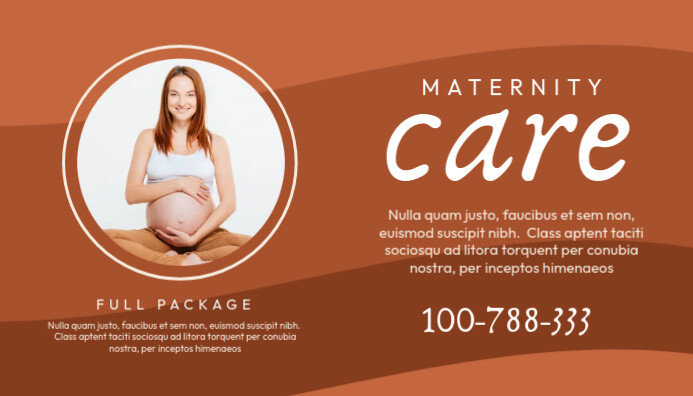 Maternity Package Templates | PosterMyWall