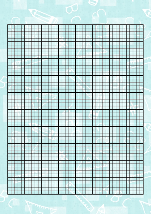 Plantilla de math graphine paper | PosterMyWall