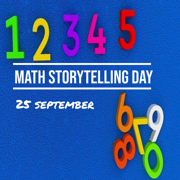 Math storytelling day instagram Post Templat | PosterMyWall