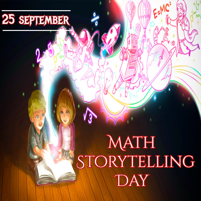 Math storytelling day instagram story Template | PosterMyWall