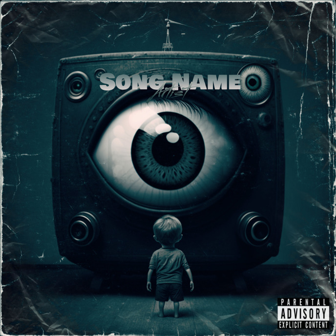 matrix eye Cover Album music art trap mixtape Template | PosterMyWall