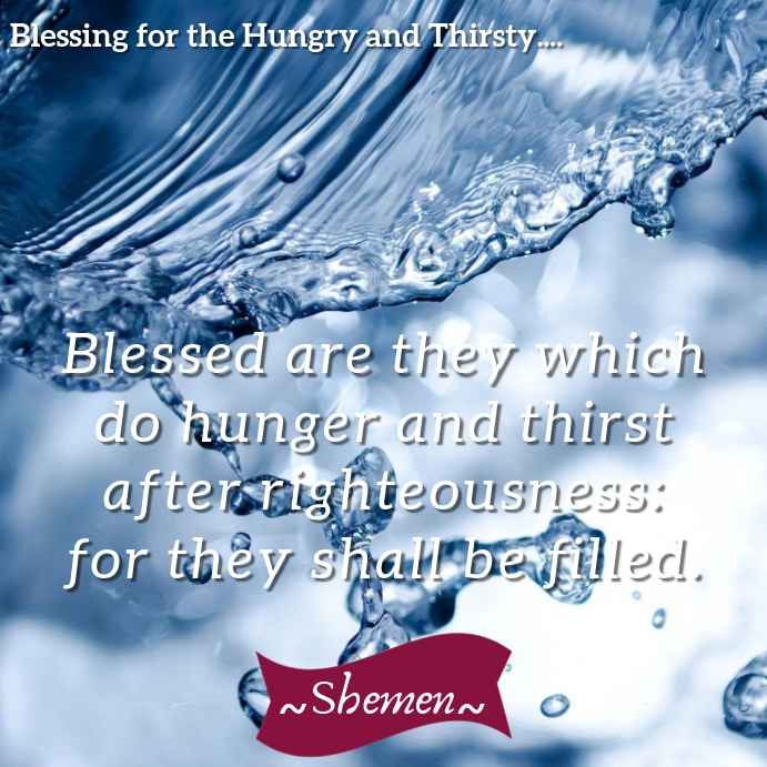 Matthew 5:6 - Blessing for the Hungry Template | PosterMyWall