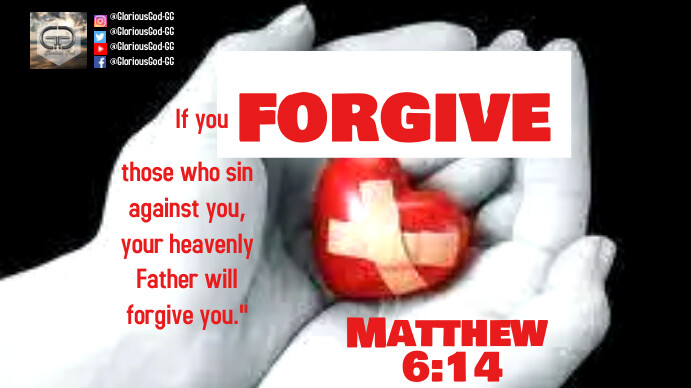 ♥Matthew 6:14 Template | PosterMyWall